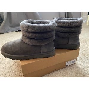 UGG | Shoes | Classic Mini Fluff Quilted Uggs | Poshmark